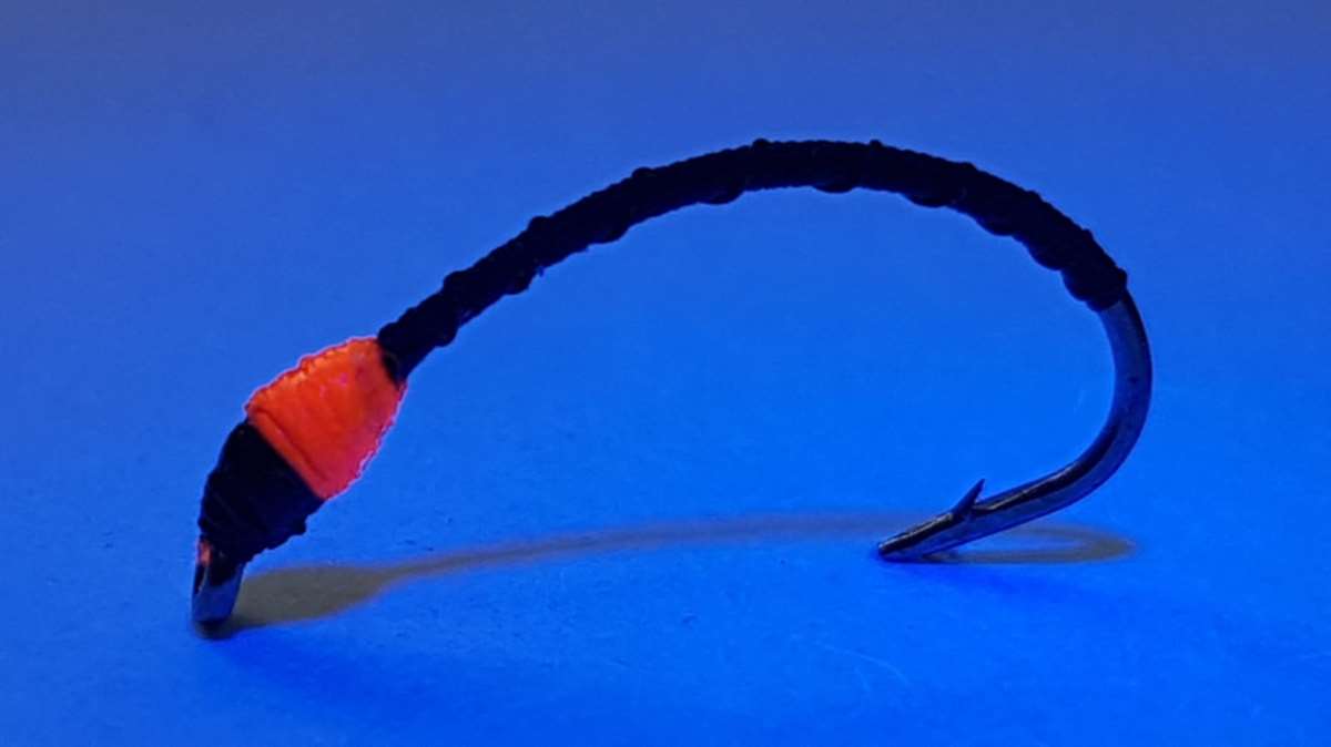 The Essential Fly Sandys Blank Buster Buzzer Hot Orange Fine Gauge ...