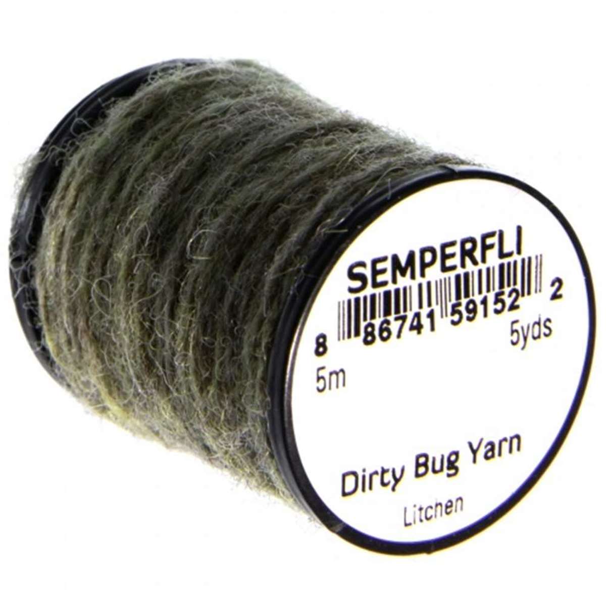 Dirty Bug Yarn Litchen for Fly Tying from The Essential Fly