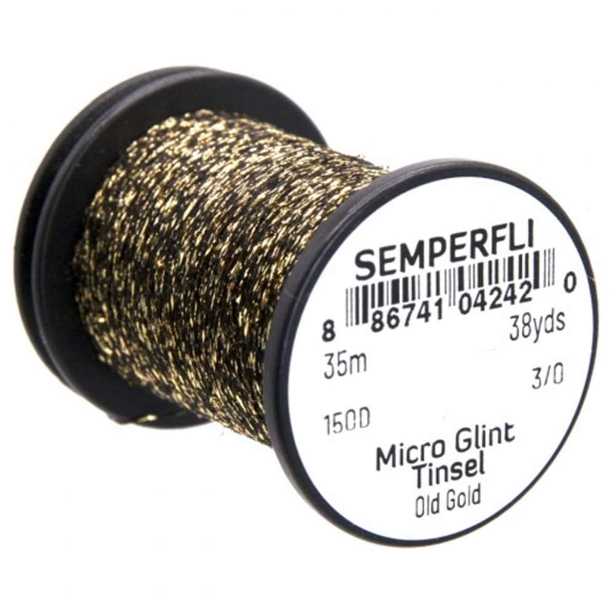 MicroGlintNymphTinselOldGoldforFlyTyingfromTheEssentialFly