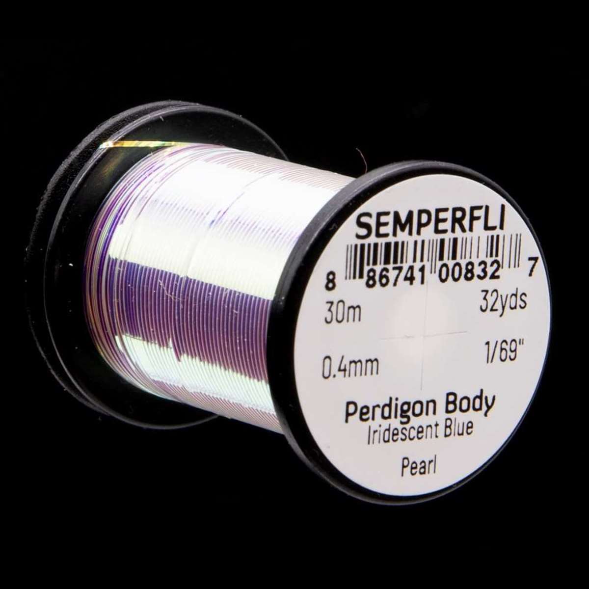 Perdigon Body Iridescent Blue Pearl for Fly Tying|The Essential Fly