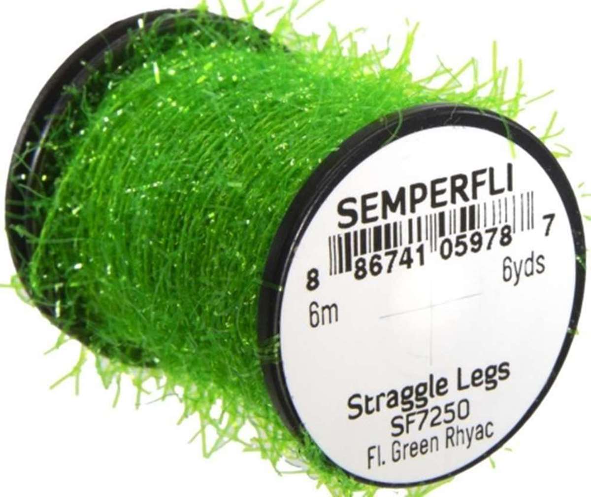 Straggle Legs Fl Green Rhyac for Fly Tying from The Essential Fly