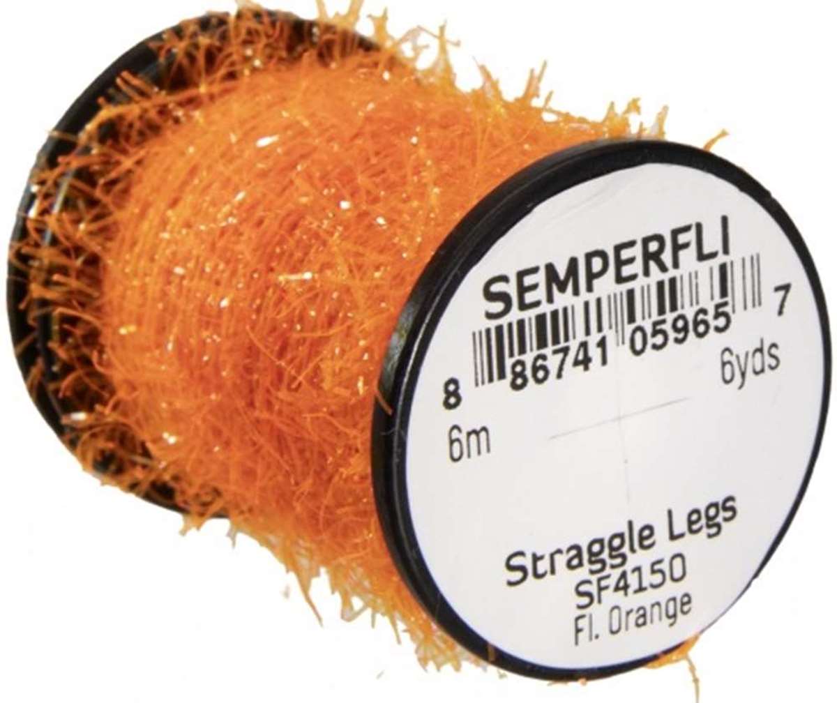 Straggle Legs Fl Orange for Fly Tying from The Essential Fly