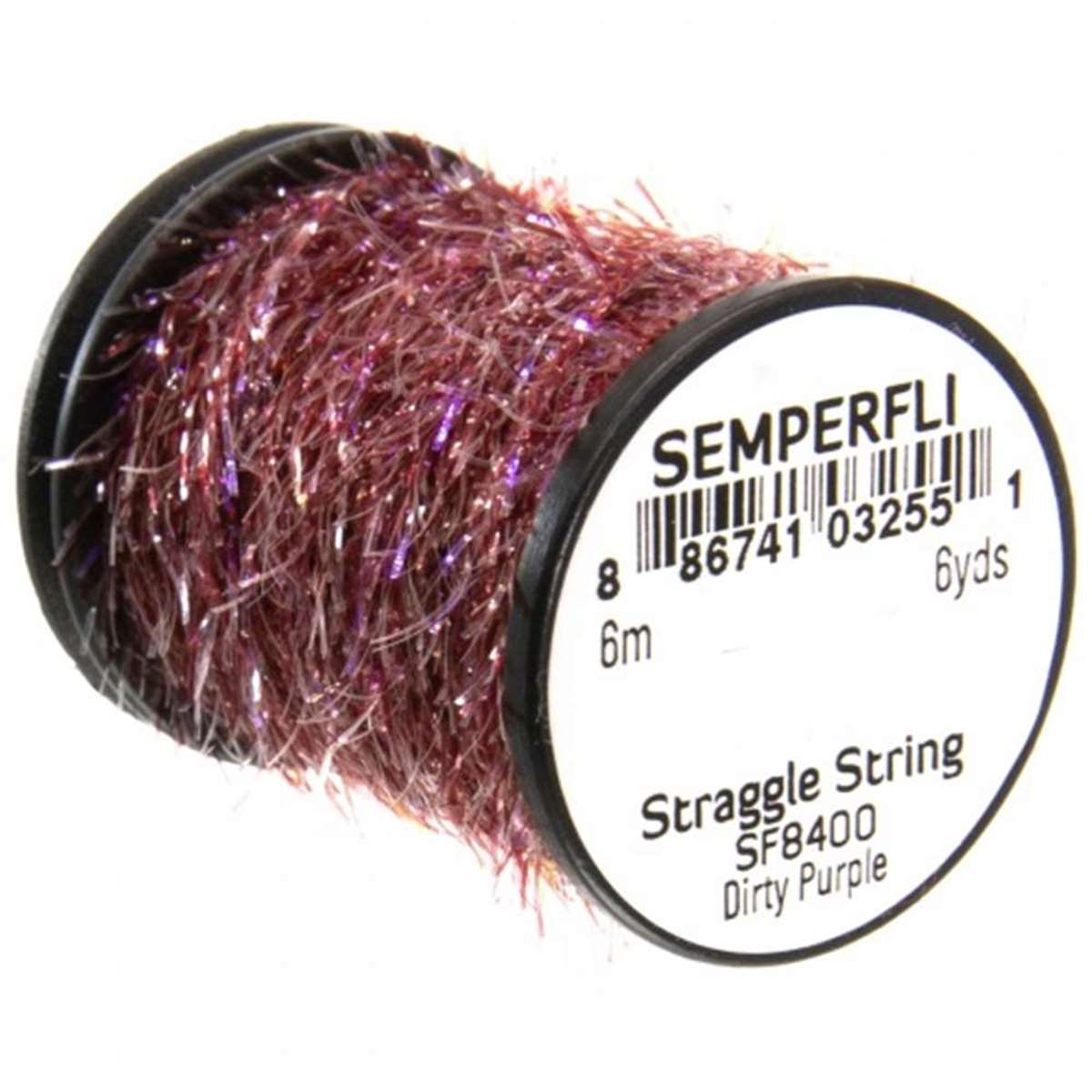 Straggle String Dirty Purple for Fly Tying from The Essential Fly