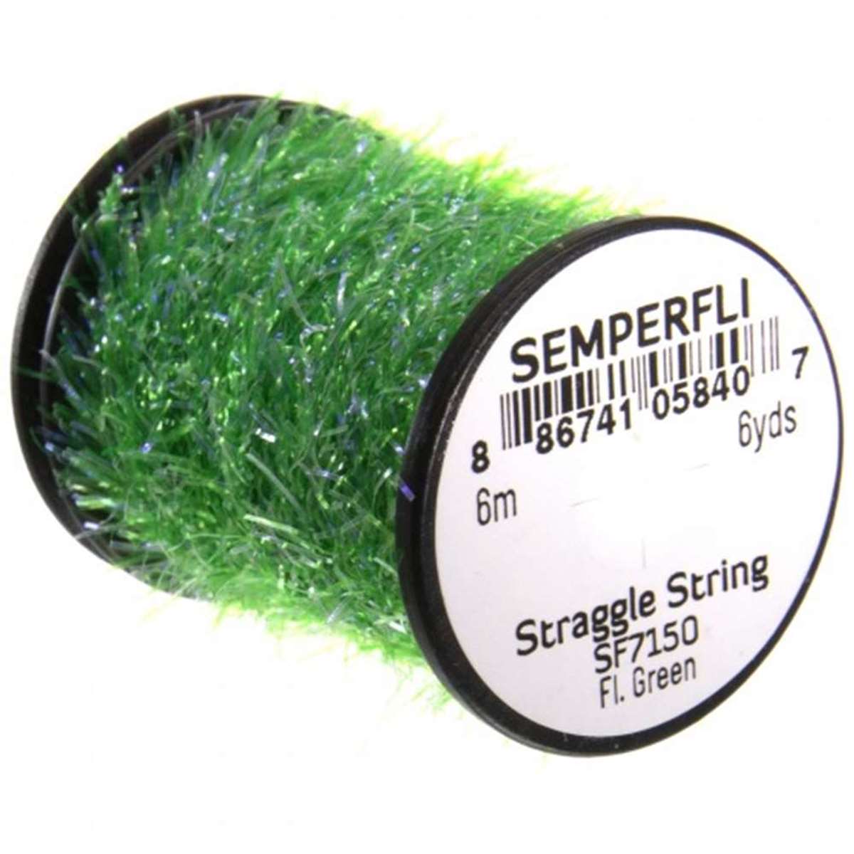 Straggle String Fl Green for Fly Tying from The Essential Fly