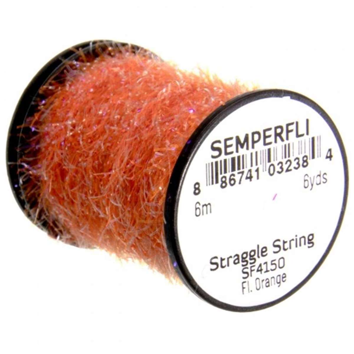 Straggle String Fl Orange for Fly Tying from The Essential Fly