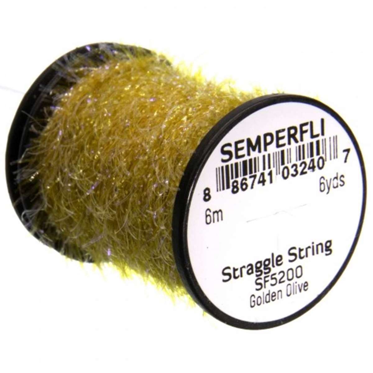 Straggle String Golden Olive for Fly Tying from The Essential Fly