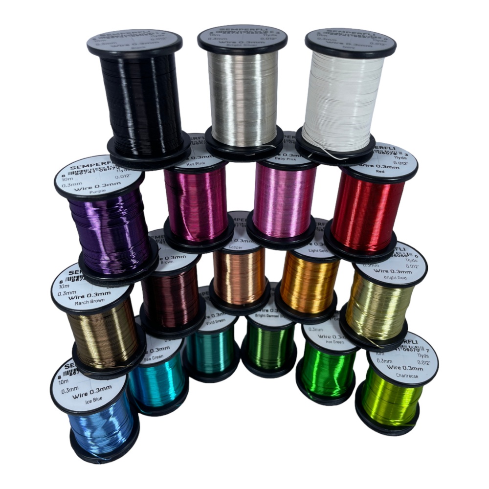 Wire 0.3mm Ivory for Fly Tying from The Essential Fly