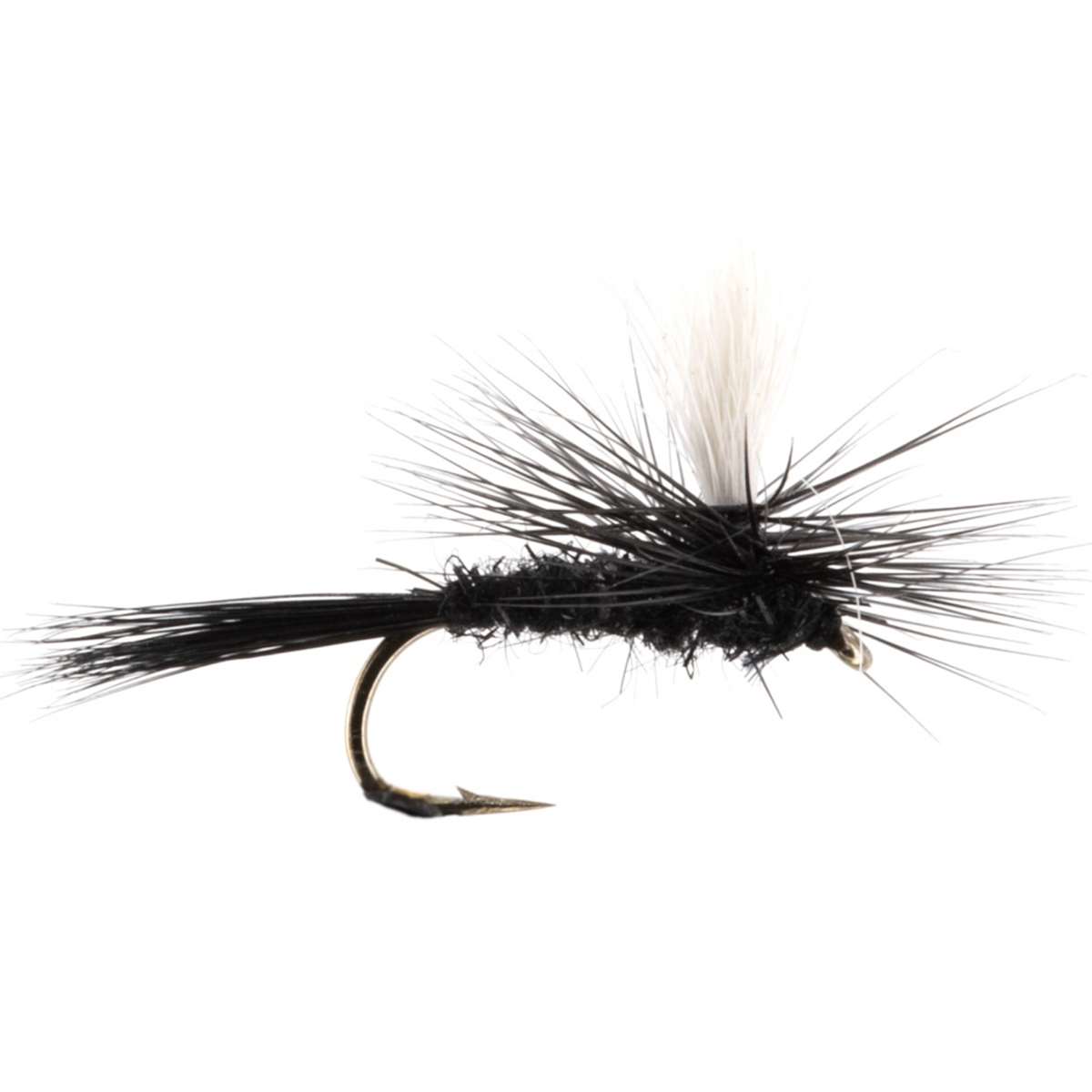 Black Gnat Parachute for Fishing Flies from The Essential Fly