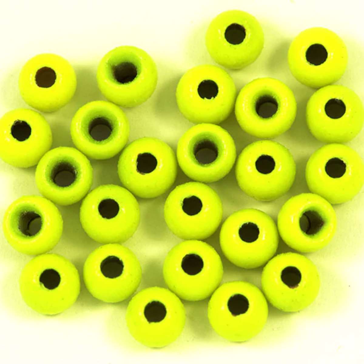 Turrall Tungsten Bead Medium 3.2mm Fluorescent Chartreuse