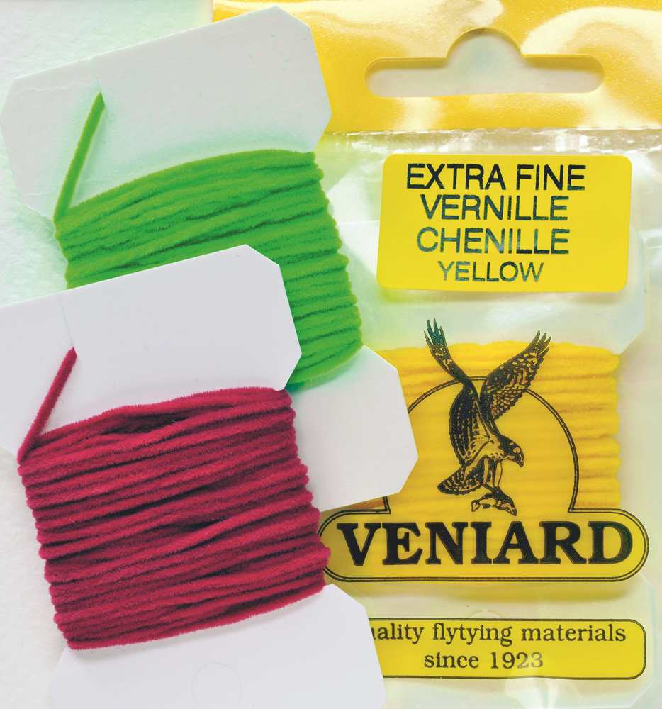 Veniard Ex Fine Vernille Suede Chenille for Fly Tying