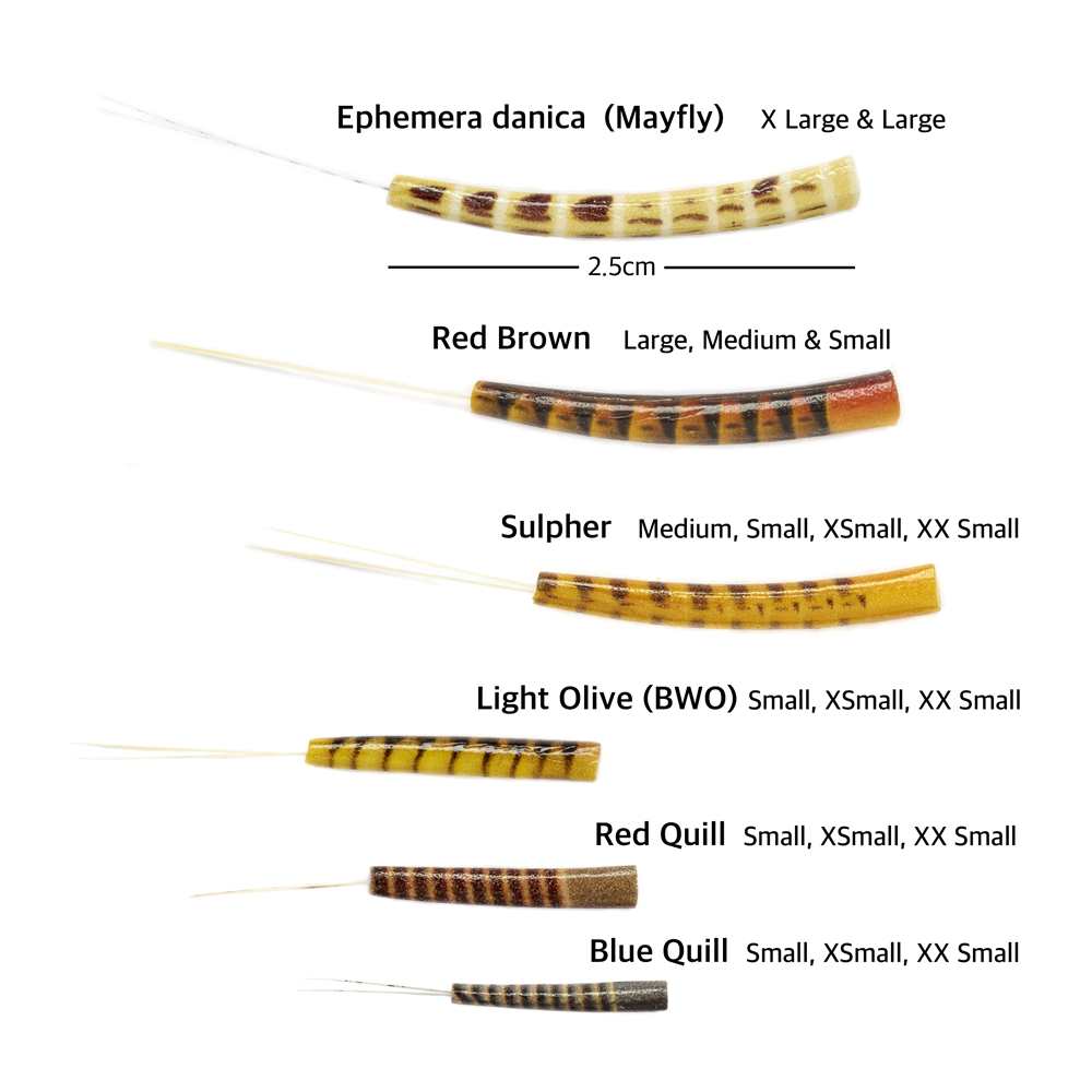 Veniard Ultra Mayfly Bodies for Fly Tying from The Essential Fly