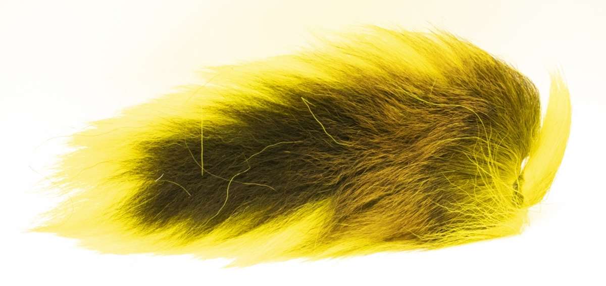 Turrall Bucktail Whole Tail Yellow for Fly Tying|The Essential Fly