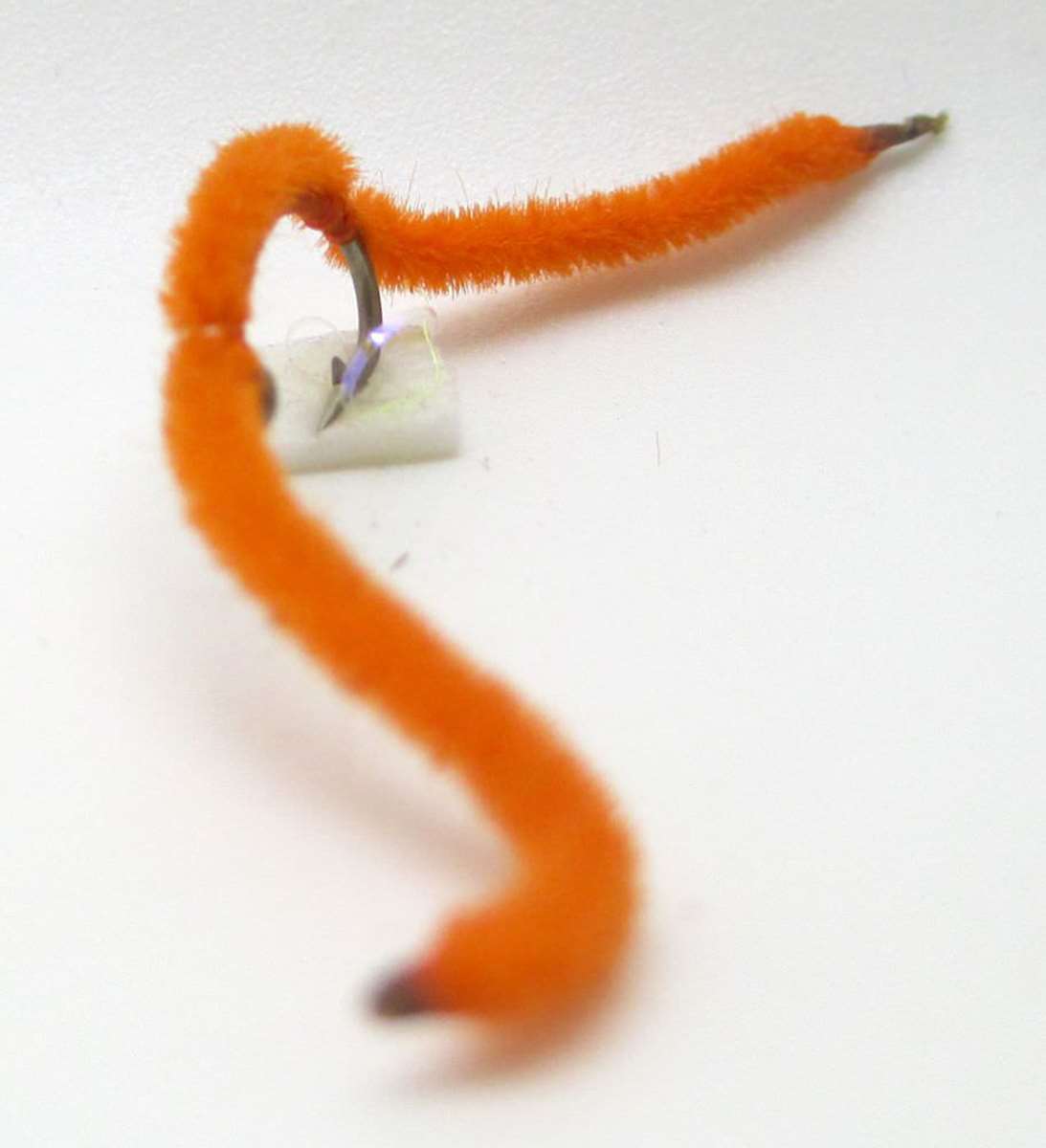 San Juan Worm Orange for Fishing Flies from The Essential Fly