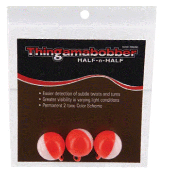 Thingamabobber Indicator Half & Half Black / White Medium 0.75 Inch