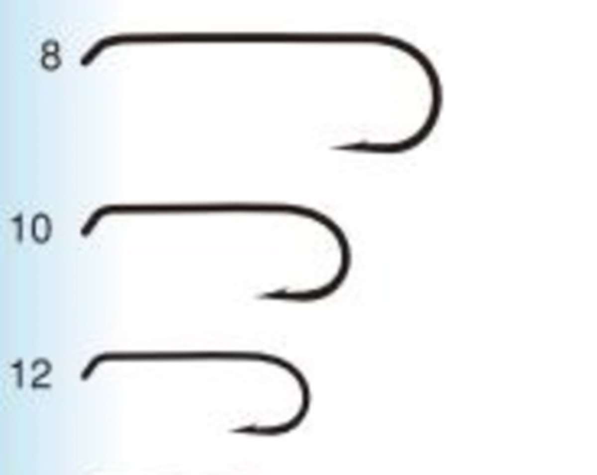 Maruto D72 Mayfly Hooks Size #10 for Fly Tying from The Essential Fly