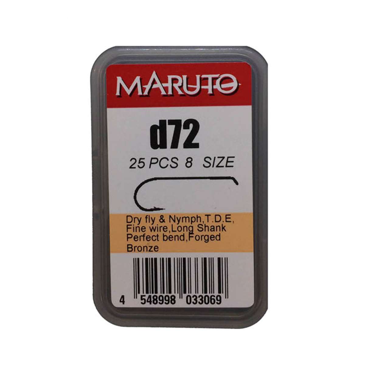 Maruto D72 Mayfly Hooks Size #10 for Fly Tying from The Essential Fly