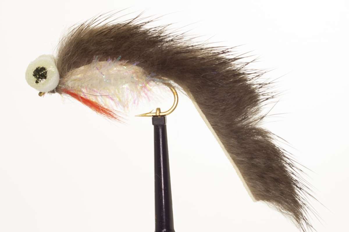 Booby Minky Brown #8 for Fishing Flies from The Essential Fly