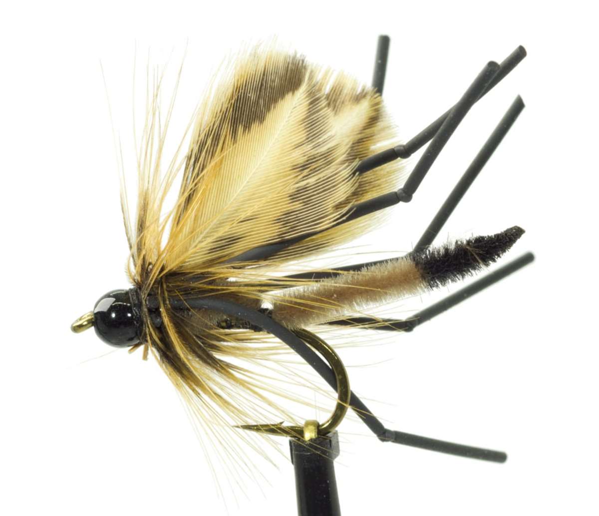 Black Tungsten Daddy #10 for Fishing Flies from The Essential Fly