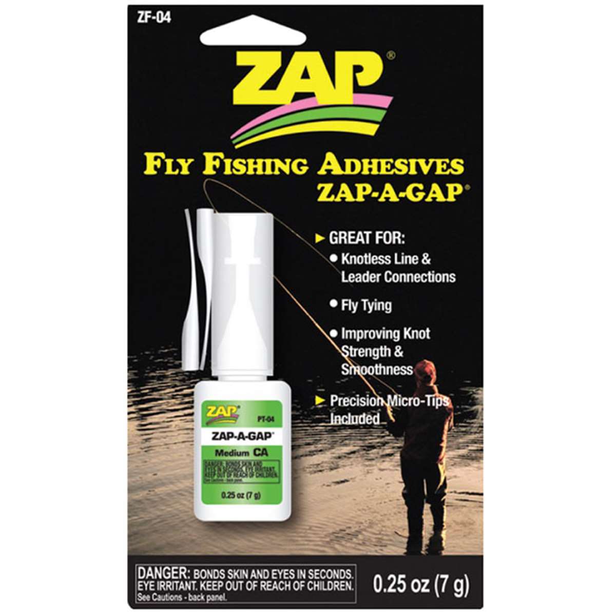 Zap Fly Fishing Adhesive Micro-Tip for Fly Tying|The Essential Fly