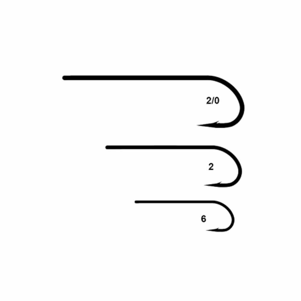 Turrall Hooks Saltwater Streamer Size 6 for Fly Tying